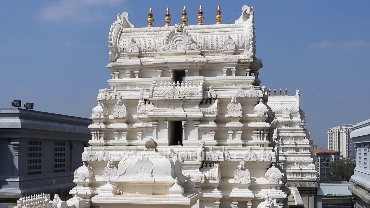 ISKCON Temple in Bengaluru - YouTube
