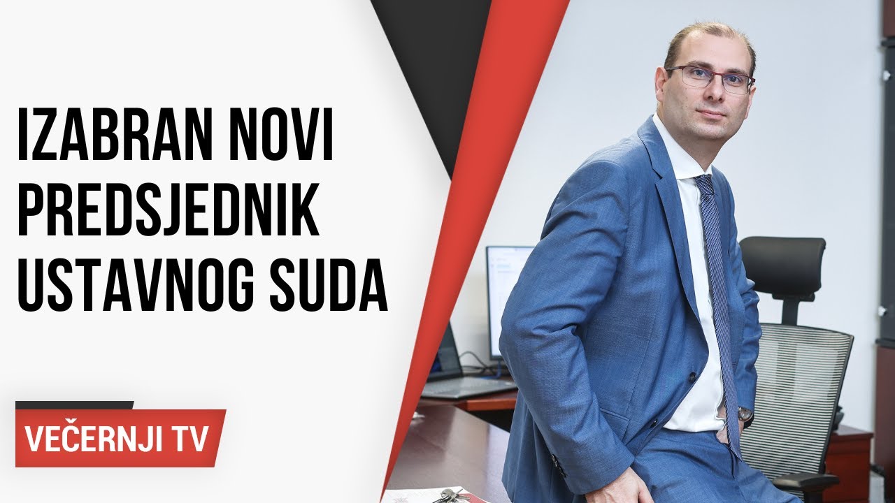 Izabran novi predsjednik Ustavnog suda - YouTube