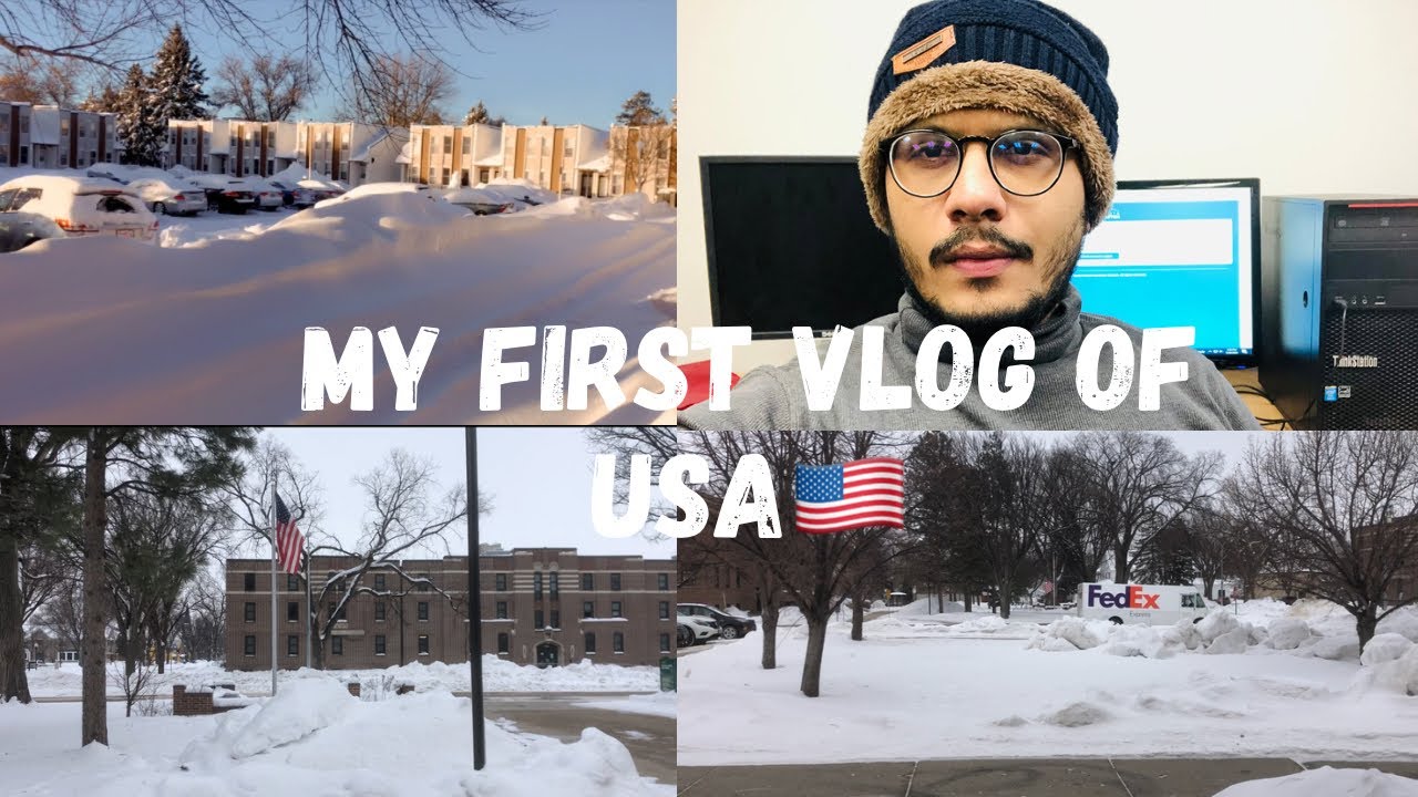 My First vlog of USA🇺🇸 - YouTube