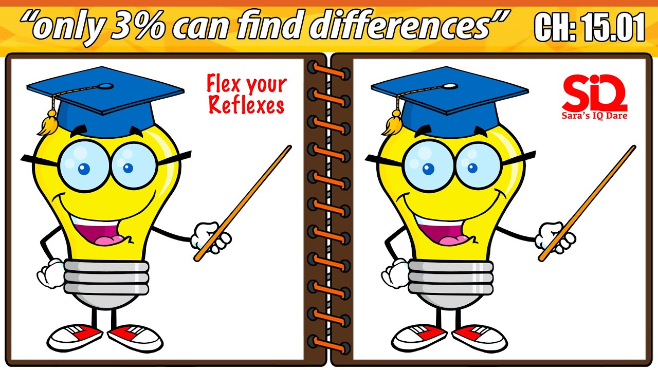 [Find the difference] | “Only 3% can find differences” HD | Spot the ...