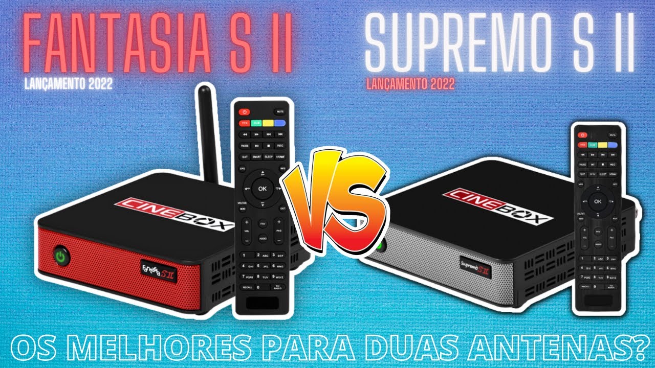 Receptor Cinebox Fantasia S 2 e Supremo S 2 Lançamentos 2022 TOP DE ...