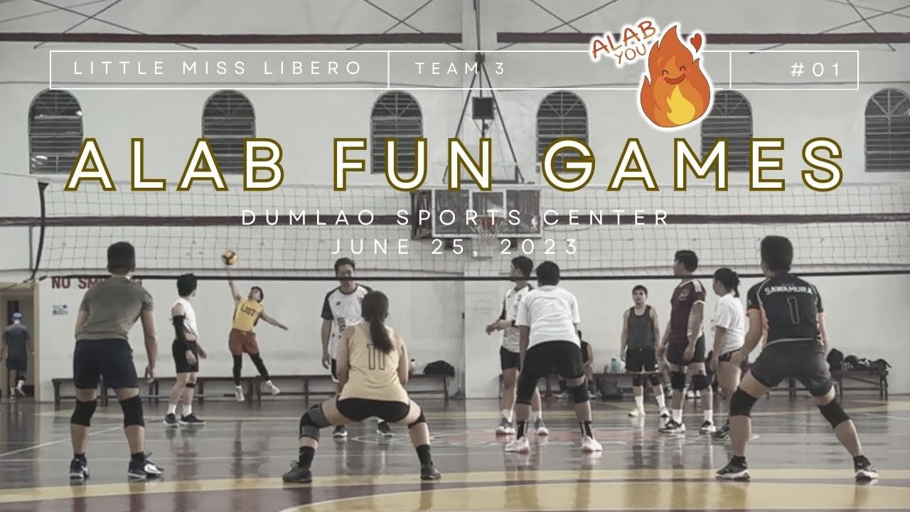 ALAB FUN GAMES 🔥 Team 3 Game 1 (June 25, 2023) - Dumlao Sports Center ...