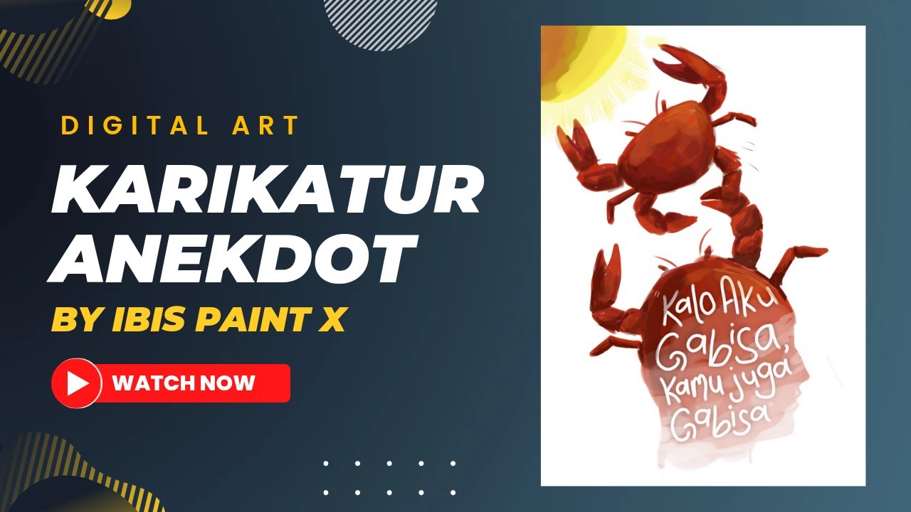 Karikatur Anekdot: Crab Mentality | ibis Paint X #ibispaintx #aspirasi #karikatur #art - YouTube