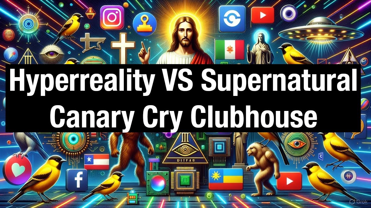 The Supernatural vs the Hyperreal - Canary Cry Clubhouse - YouTube
