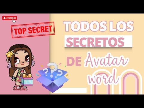 les enseño todos los secretos de avatar Word 🩷🩷🩷 - YouTube
