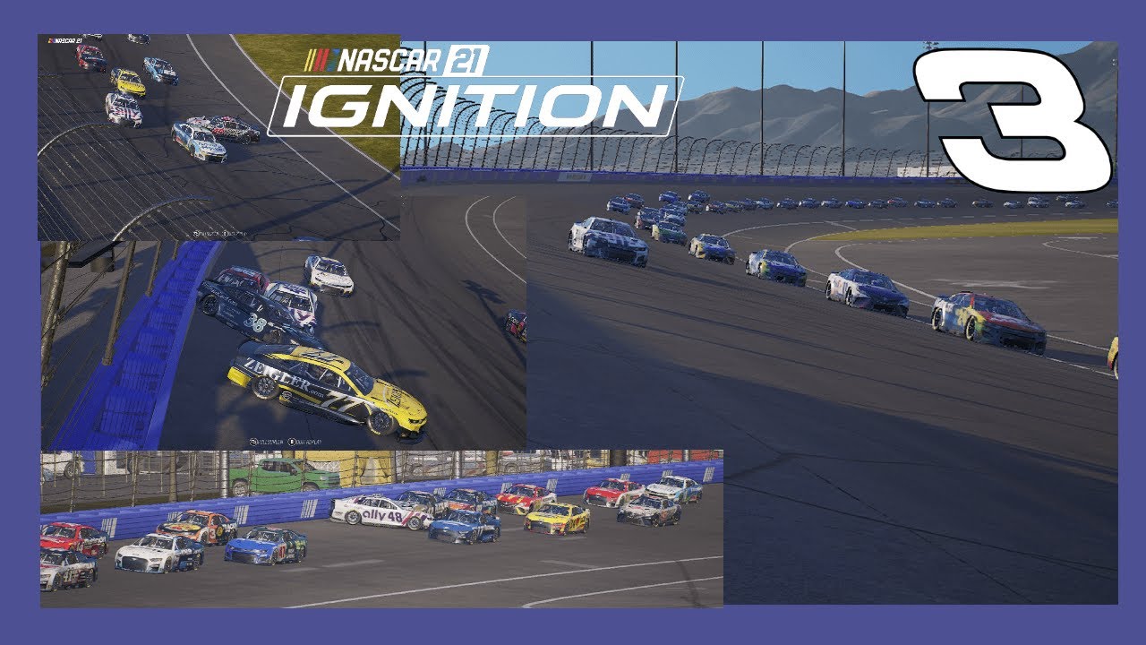 NASCAR 21 Ignition 2022 DLC Auto Club Gameplay! FUEL MILEAGE FINISH! - N21 Ignition 2022 ...