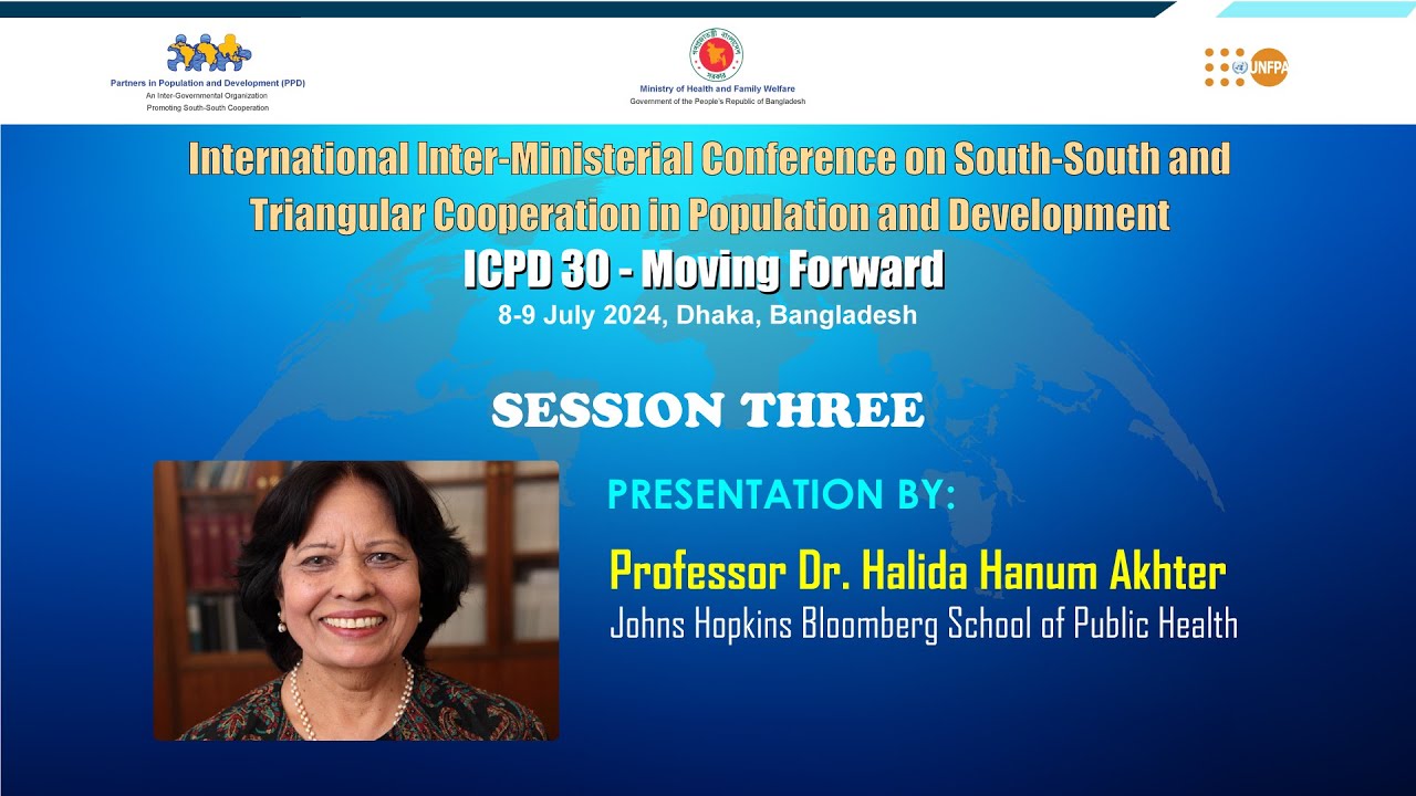 PPD-UNFPA 21iimc2024 | Session 03 | Presentation by Professor Dr ...