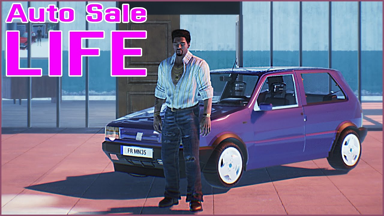 COMPRO E RIVENDO FIAT UNO TURBO - AUTO SALE LIFE GAMEPLAY ITA - YouTube