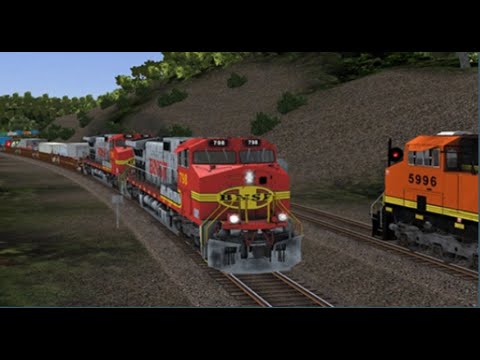 Review for the BNSF Raton Pass route - YouTube