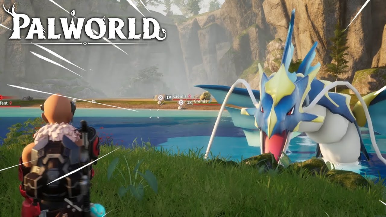 Monster Naga Air JORMUNTIDE - PALWORLD 8 - YouTube