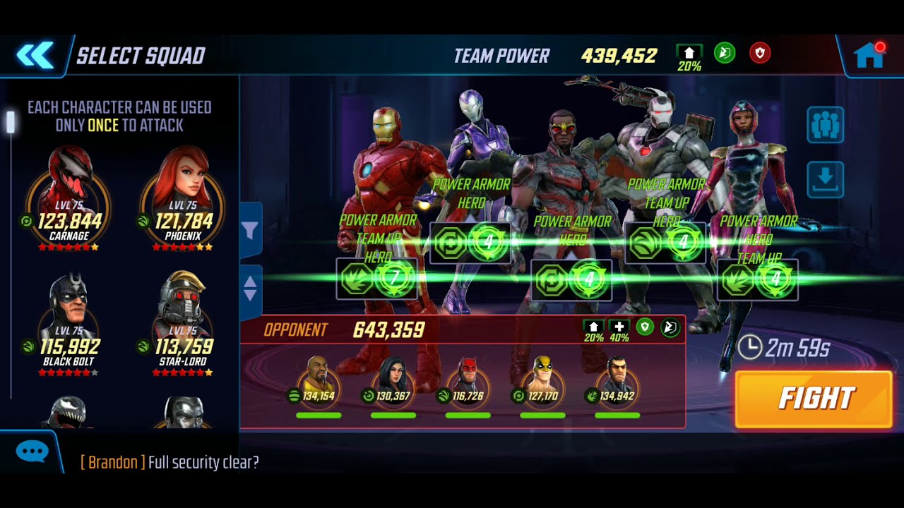 Power Armor vs Defenders - YouTube