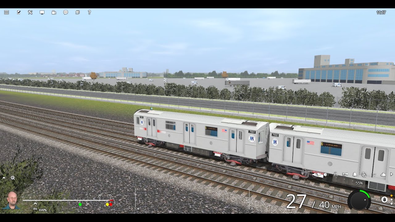 Trainz 2019: R142A (6) Train Ride (Bedford Av to Spring Creek) [The ...