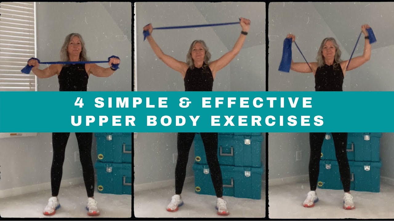 4 Simple & Effective Upper Body Toning Exercises! - YouTube
