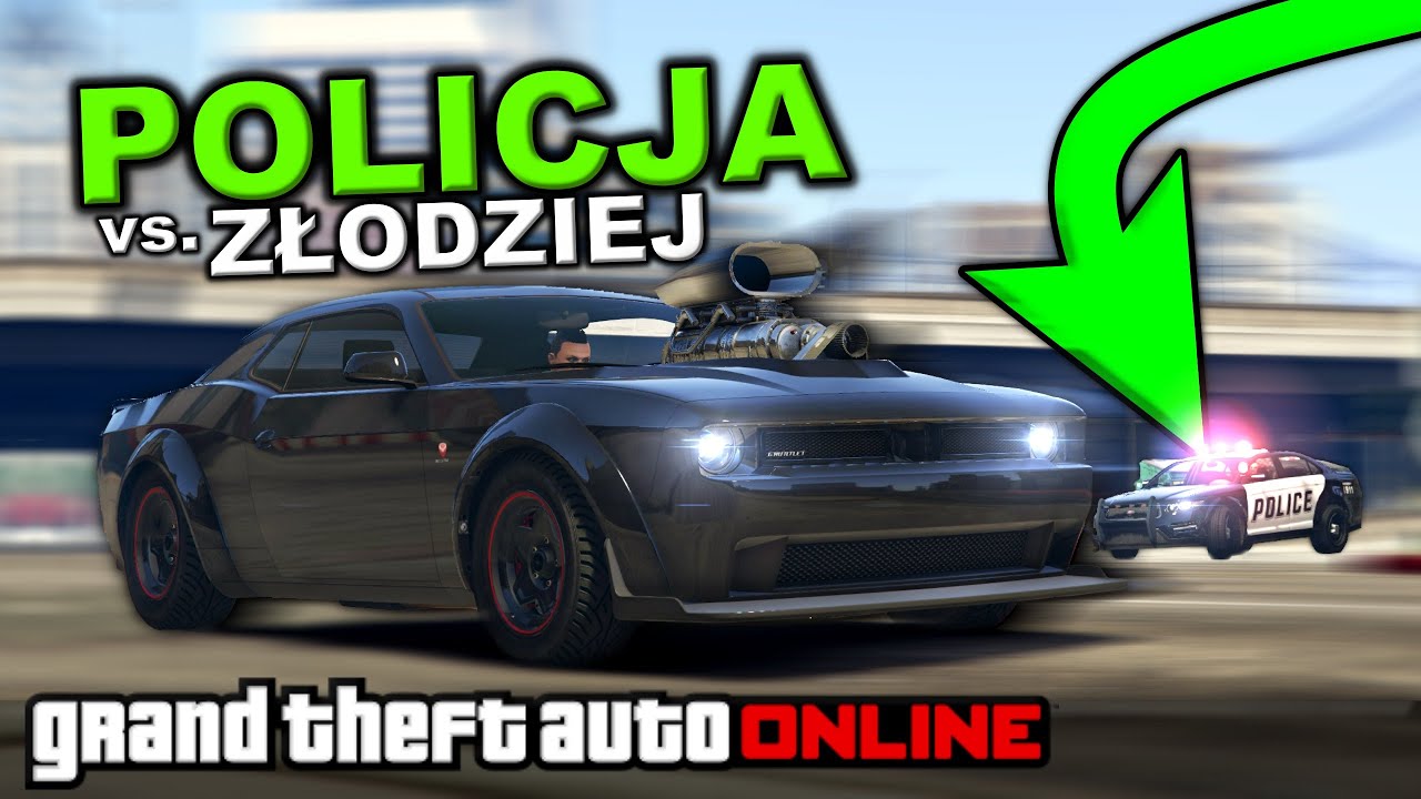 💥 GTA 5 ONLINE: POLICJA vs. ZŁODZIEJE - POLOWANIE na PARUFKI (Odc. 1880 ...