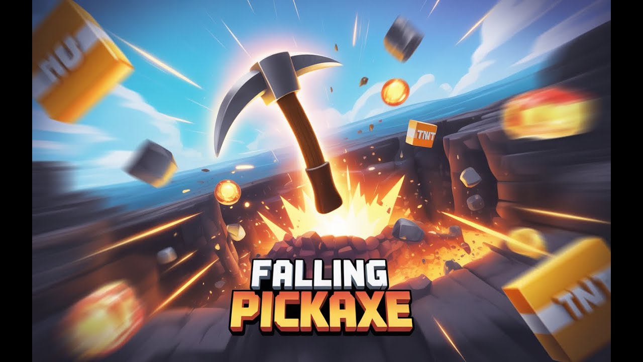 🔴 Minecraft Falling Pickaxe #shorts - YouTube