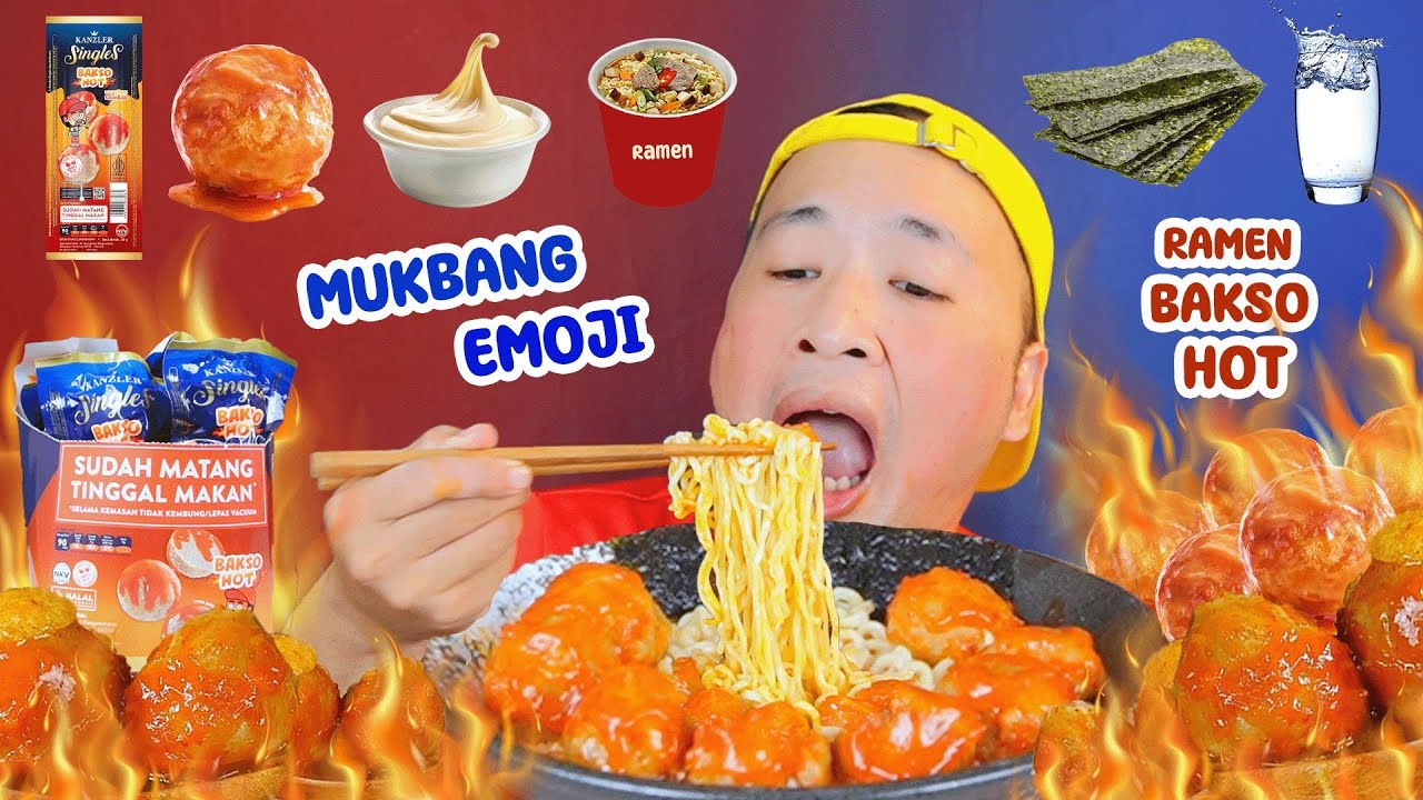 Ramen Bakso Berapi, SUPER Hot Hot!!! 🔥🔥🔥 - YouTube