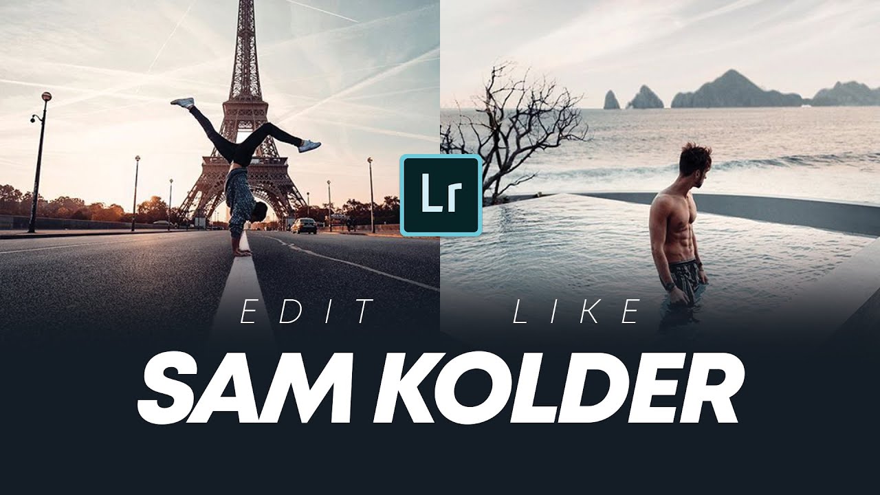 How to Edit EXACTLY like @SAMKOLDER | Famous Instagram Photographer ...