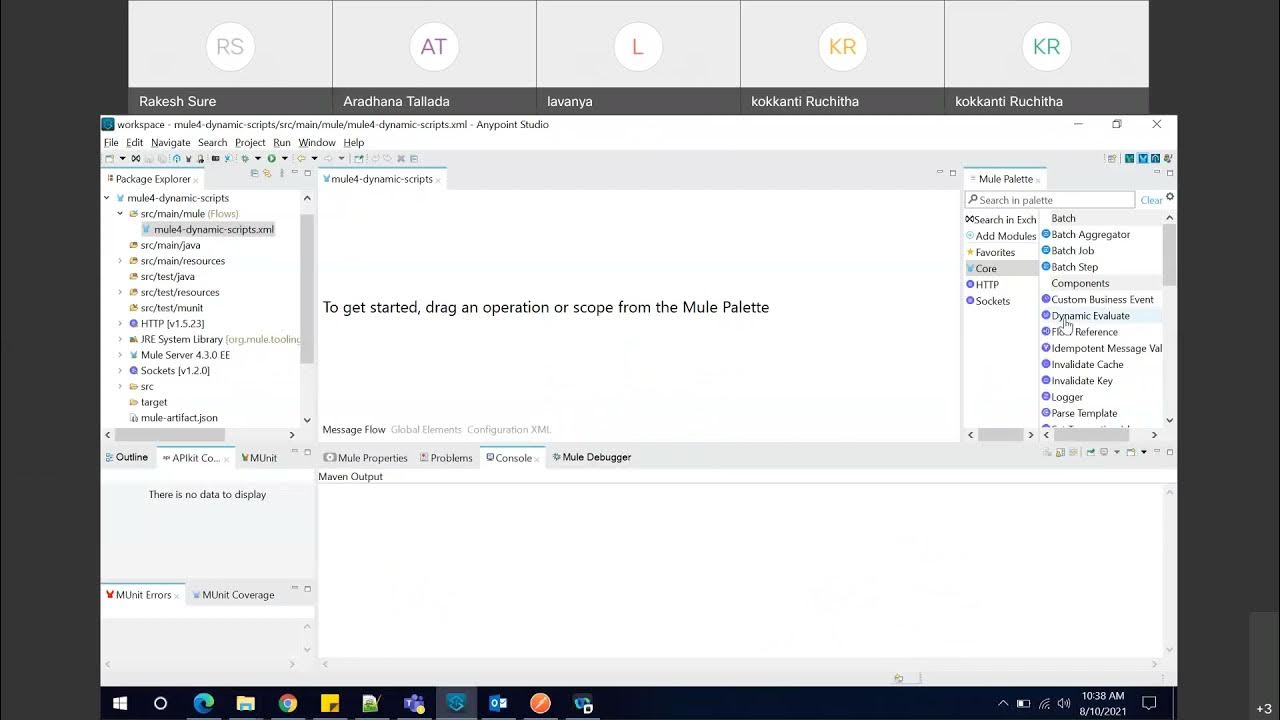 Mule 4, class 31 - dynamic evaluate and java module - part 1 - YouTube