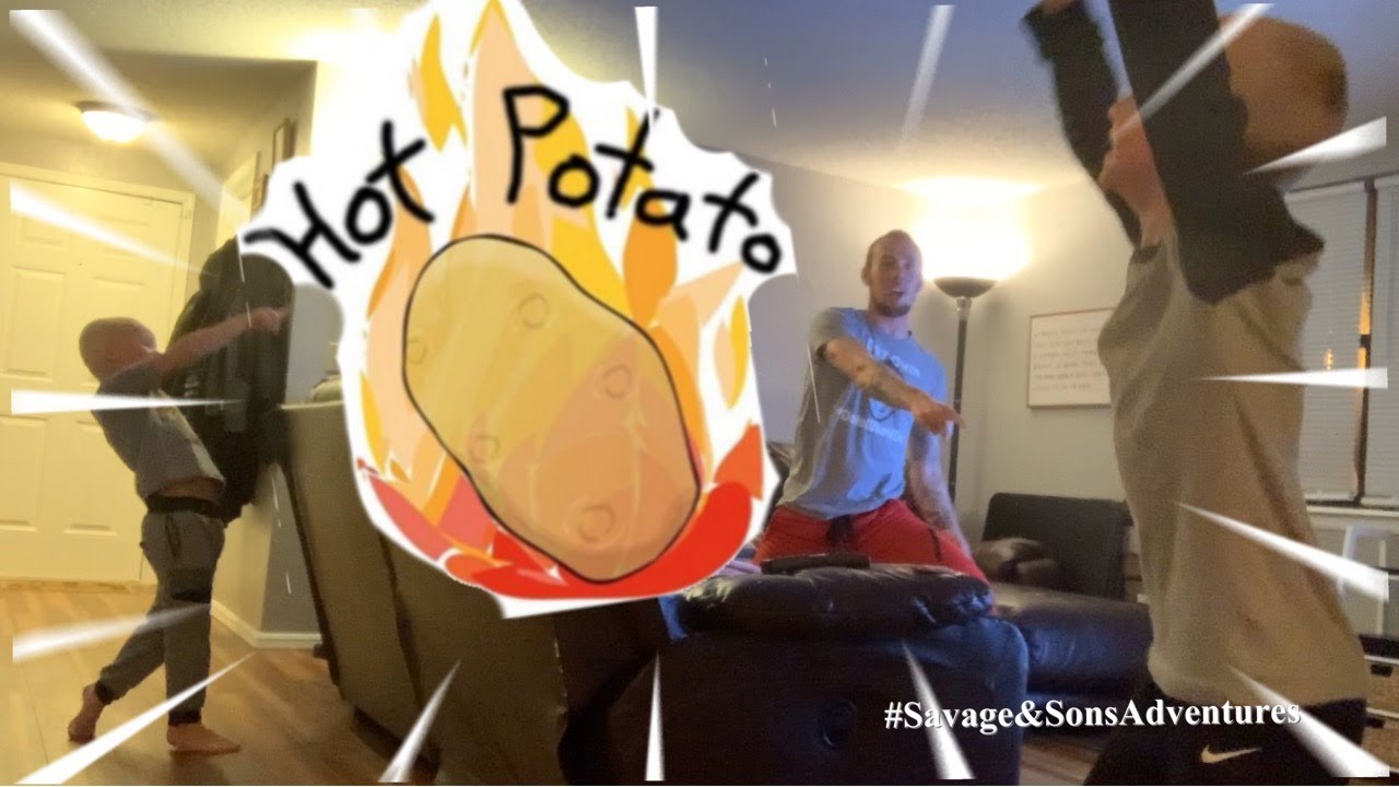 Flaming HOT potato challenge! - YouTube