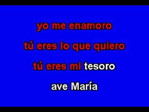 David Bisbal Ave Maria Karaoke - YouTube