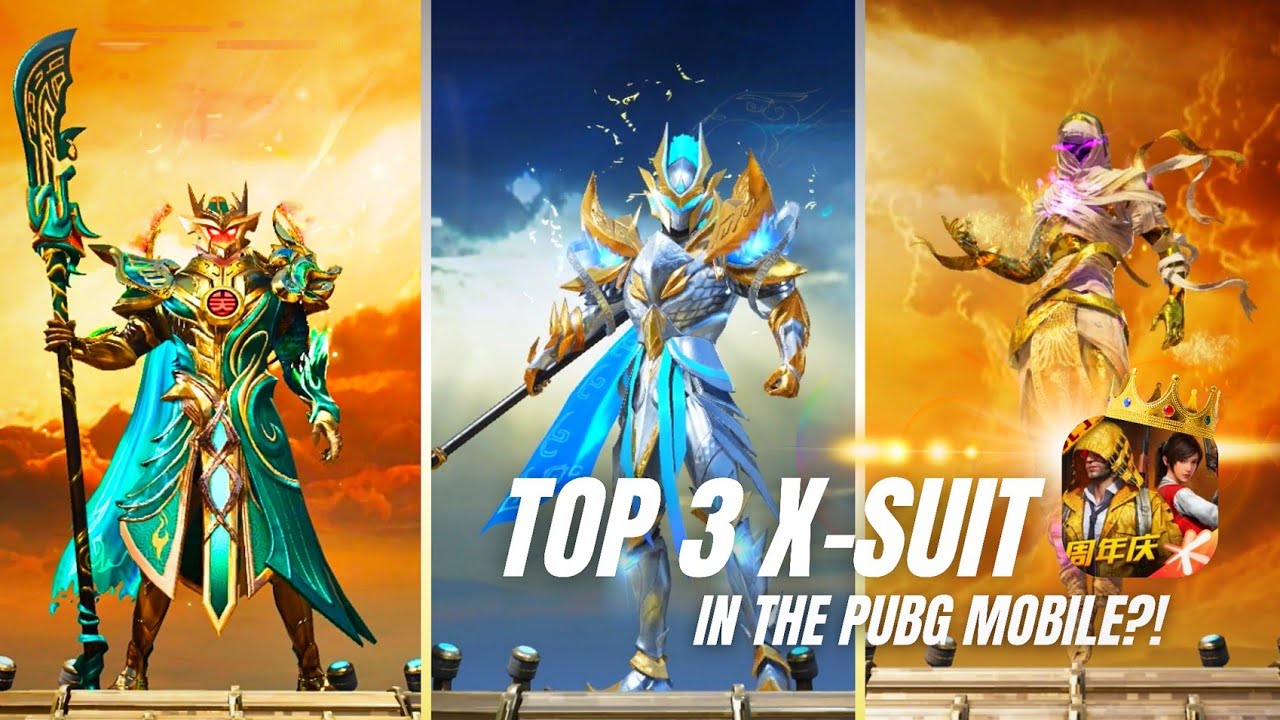 🗣 BEST X-SUITS EVER IN PUBG MOBILE HISTORY!? GAME FOR PEACE | BGMI ...