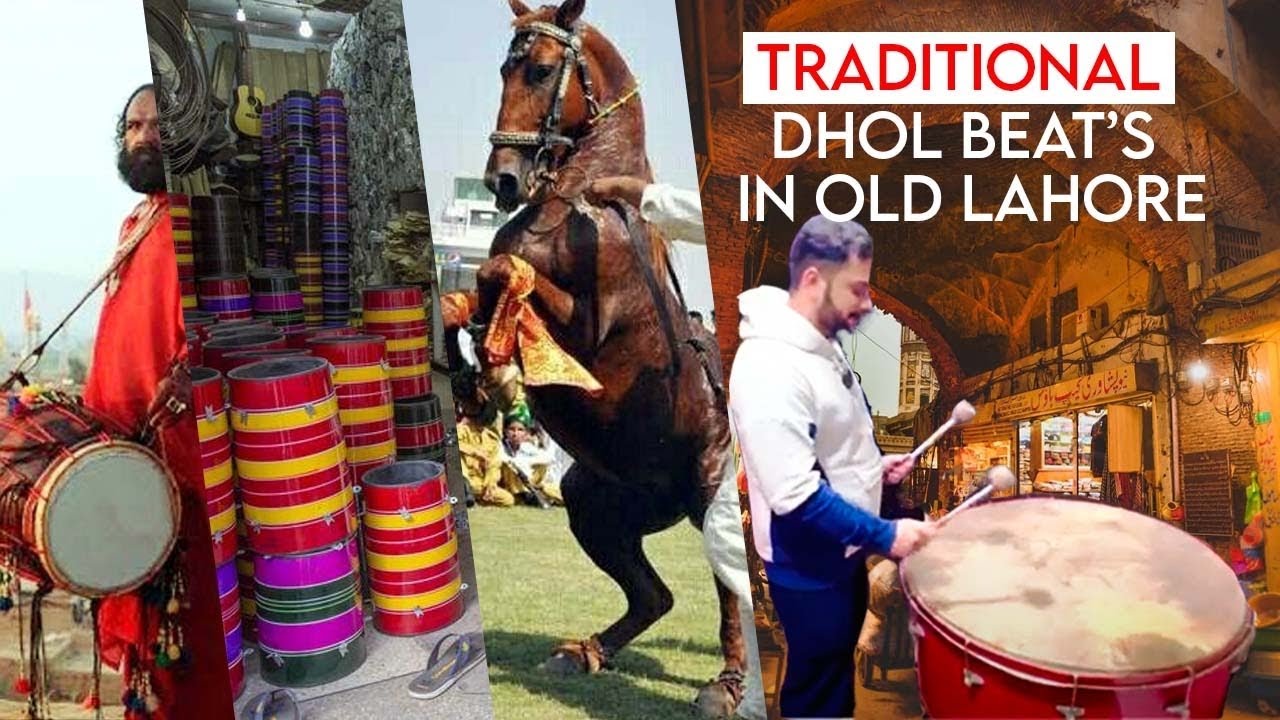 Traditional Dhol Beat’s in Old Lahore 🥁🪘🪕 - YouTube