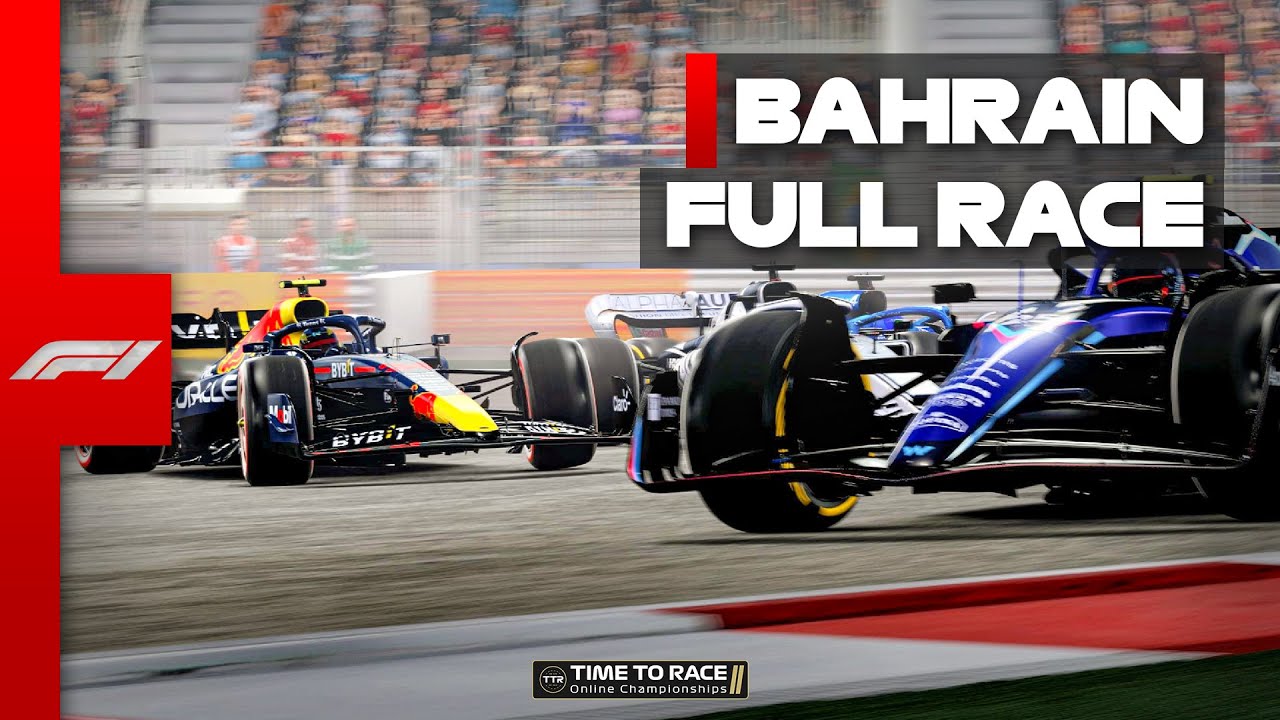 ZÁVOD #01 - Bahrain GP // TTR F1 22 PRO - YouTube