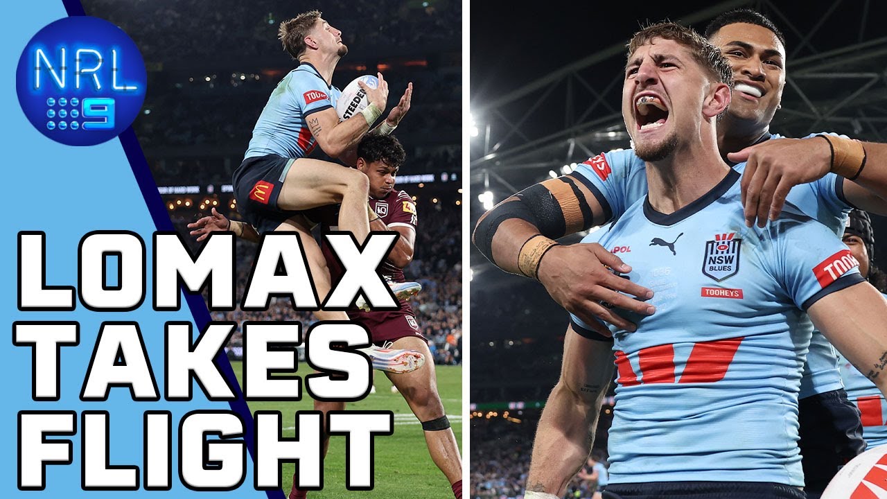 Zac Lomax's AWESOME State of Origin debut | NRL on Nine - YouTube
