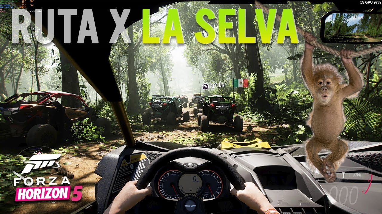 FH5 - Convoy Offroad 4x4 con los razers | Ruta Tulum, Chiapas, Selva la ...