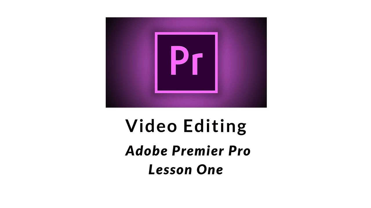 Adobe Premier Pro CC Lesson 1 : Basic editing for Beginners - YouTube