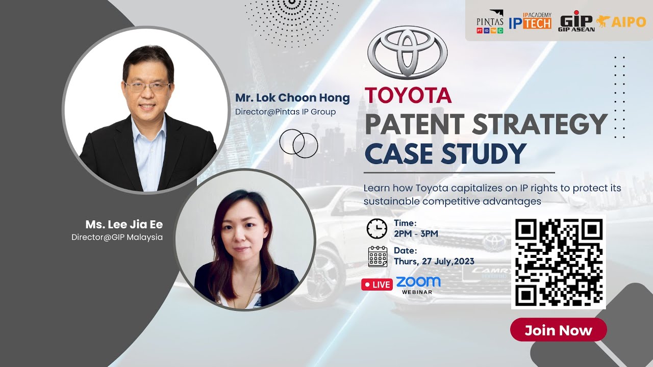 Toyota Patent Strategy Case Study 2023 | Patent Strategies: Securing ...