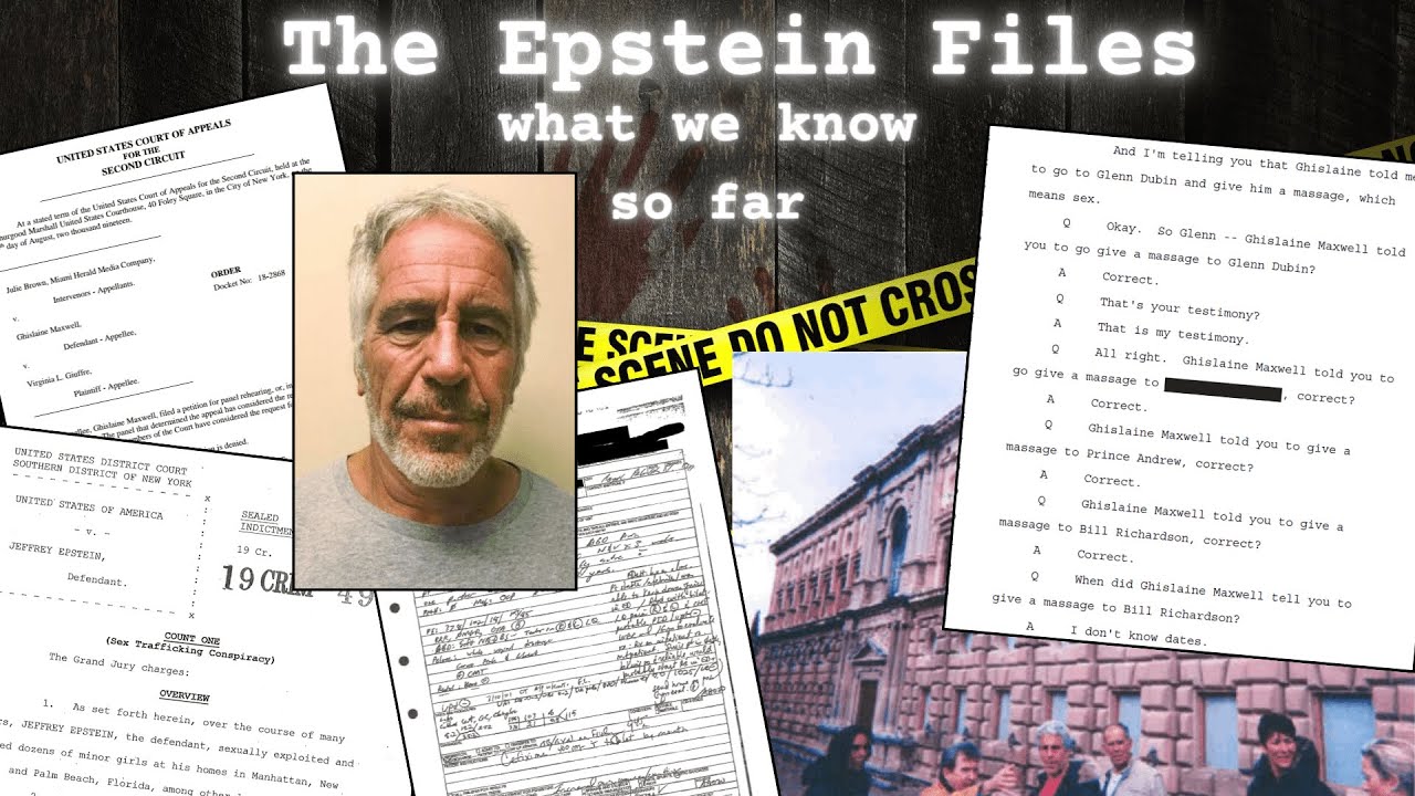 The Epstein Files: New Documents and Review - YouTube
