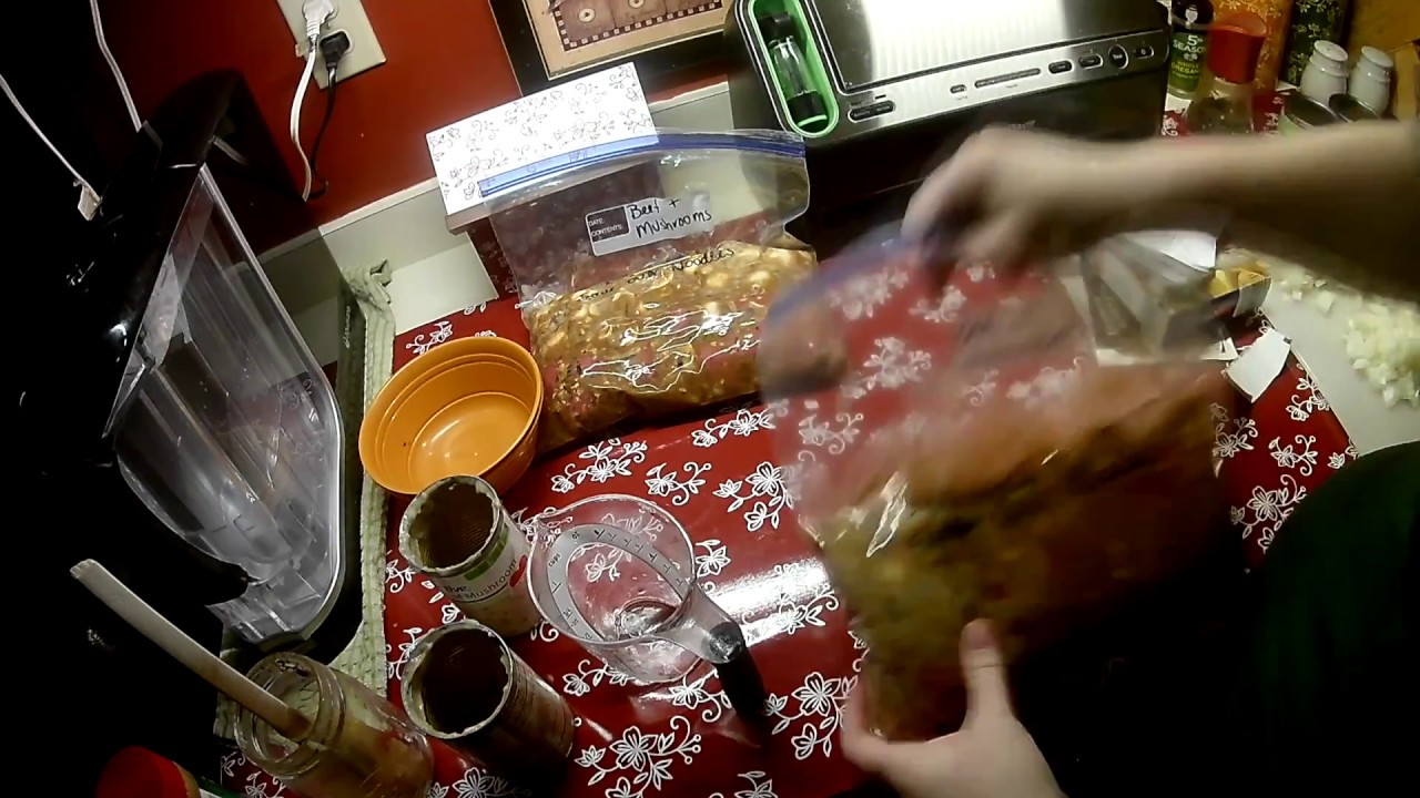 Crock Pot Beef Freezer Meals, 3 Recipes, 6 Meals - YouTube