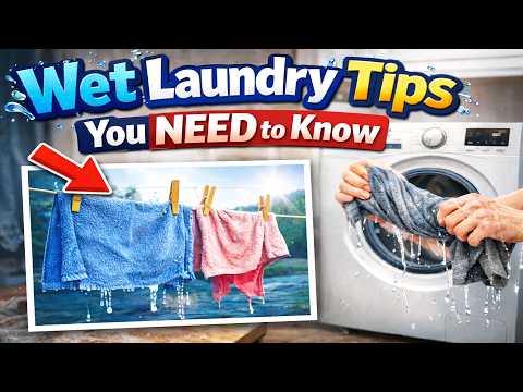 Stop Making These Wet Laundry Mistakes – Save Your Clothes!