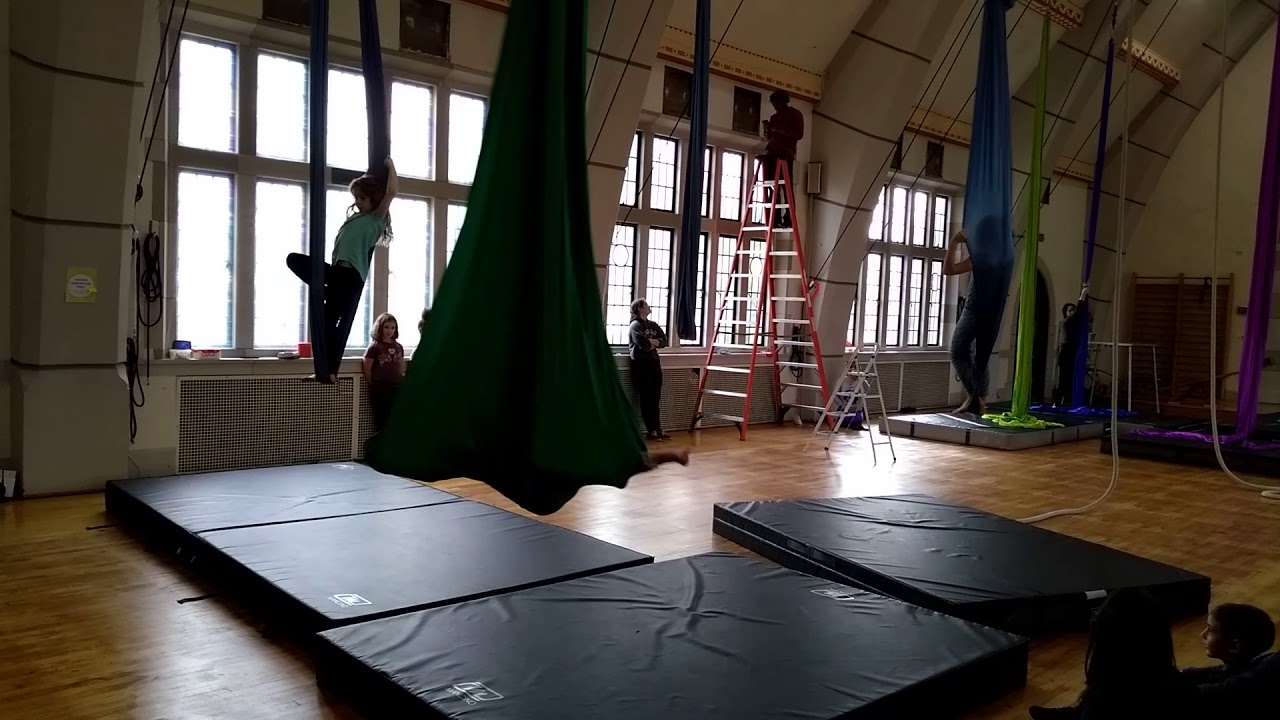 Emma on ribbons (screen left) - YouTube