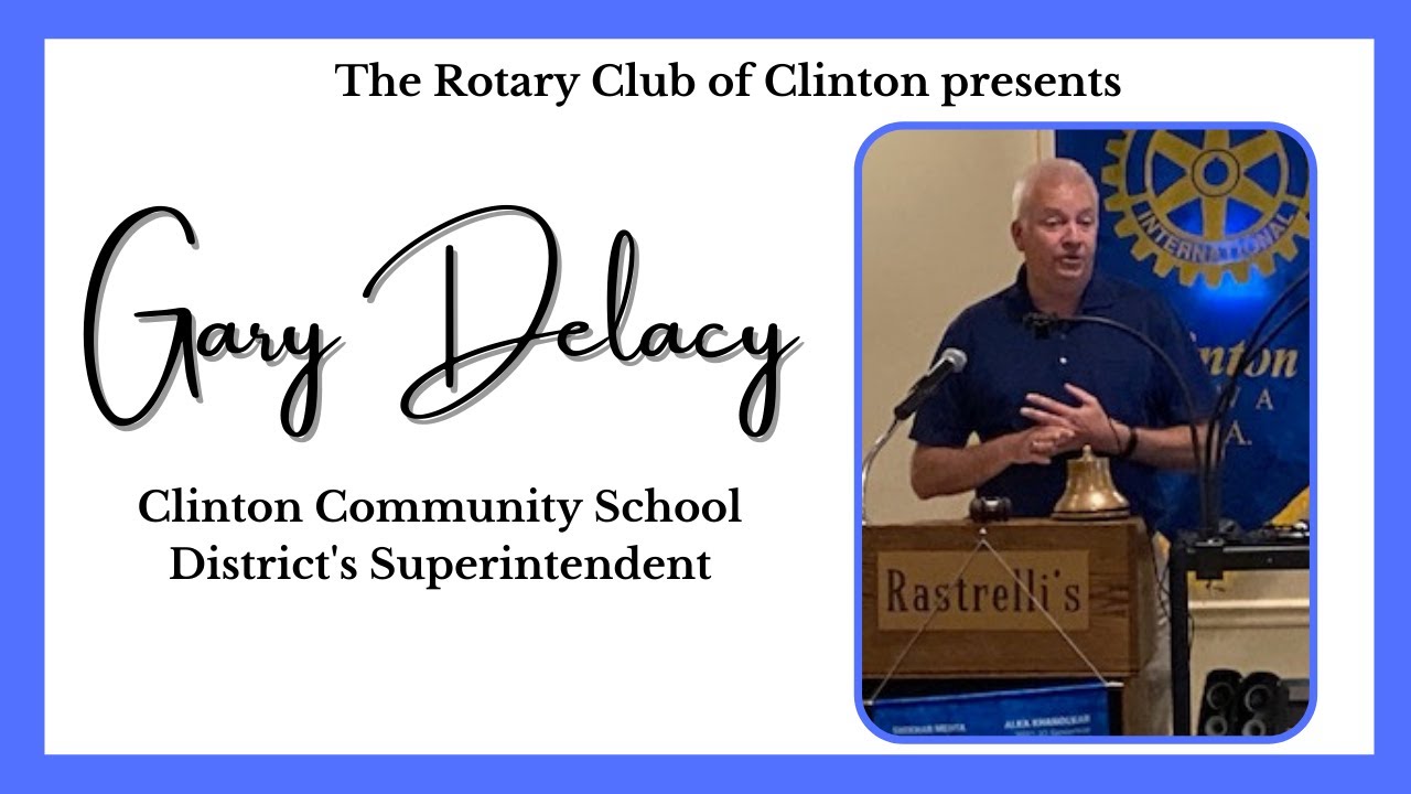 Rotary Meeting featuring CCSD's Superintendent, Gary DeLacy - YouTube