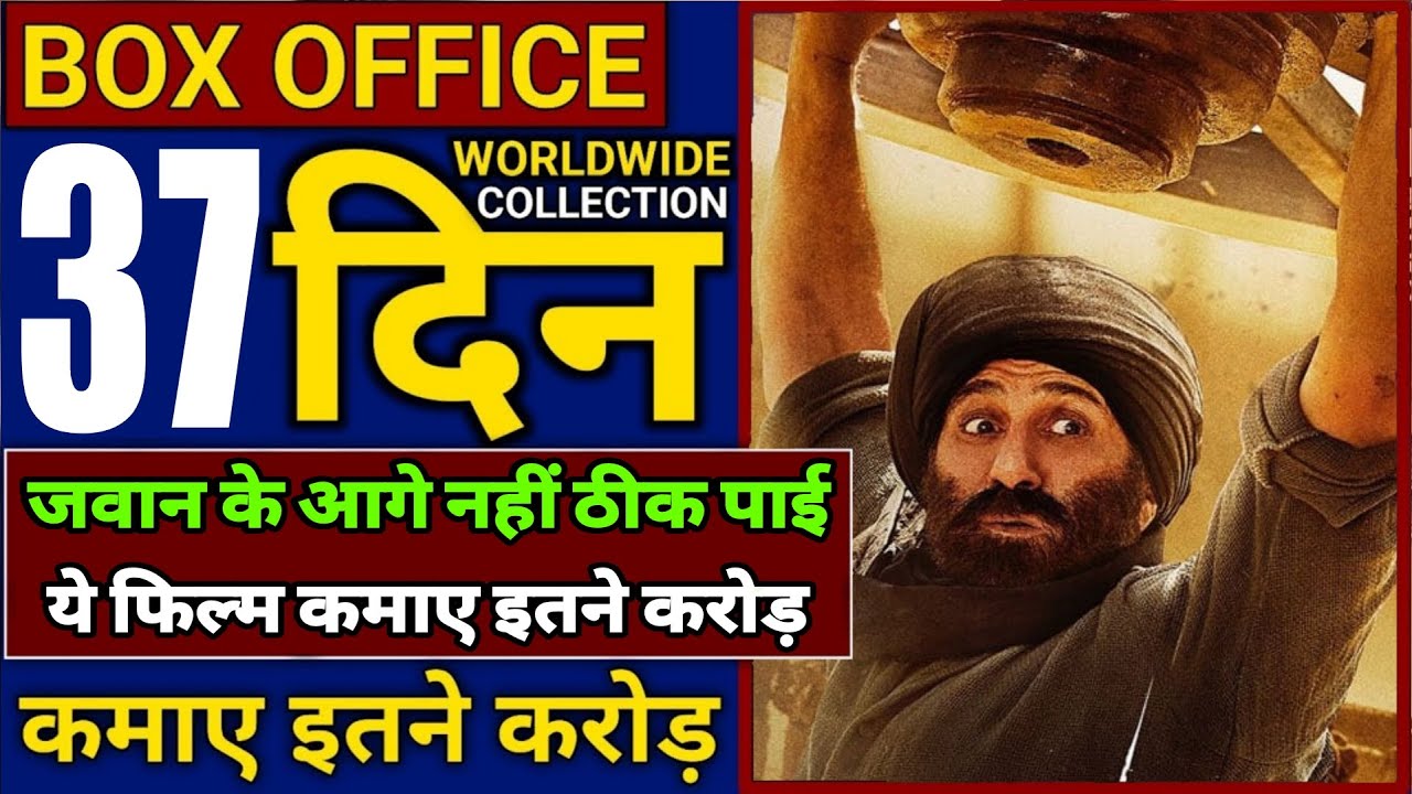 Gadar 2 Box Office Collection | Gadar 2 36st Day Collection | Gadar 2 ...