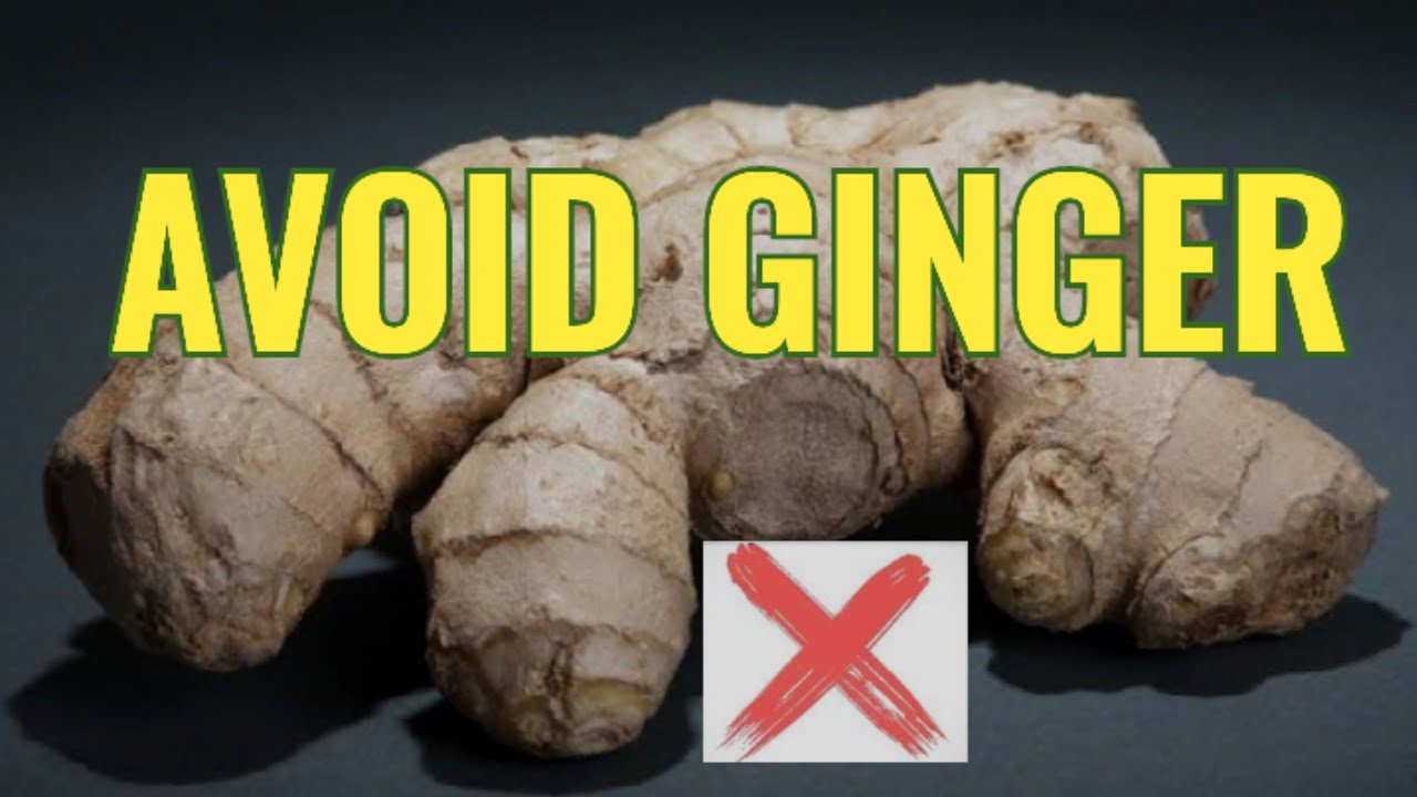 Avoid ginger if you have THESE Health conditions! // For all Men and ...