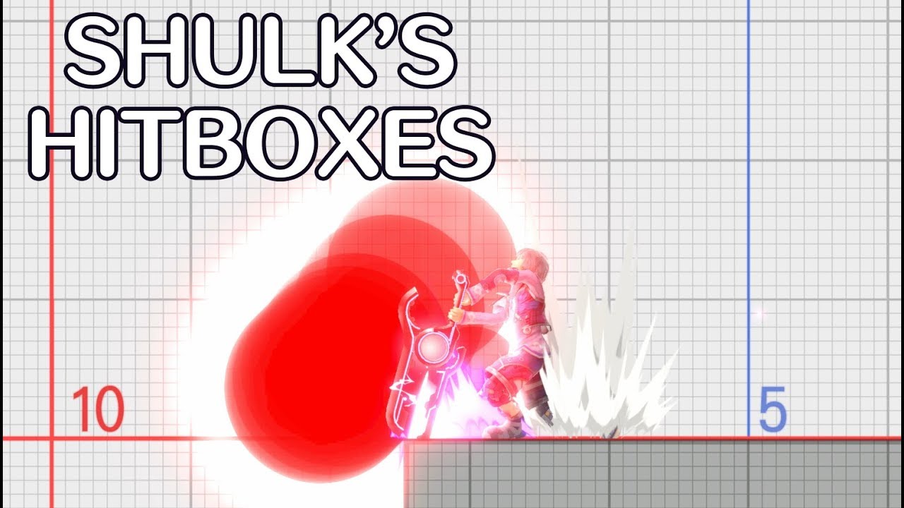 Shulk Hitboxes (Super Smash Bros Ultimate) - YouTube