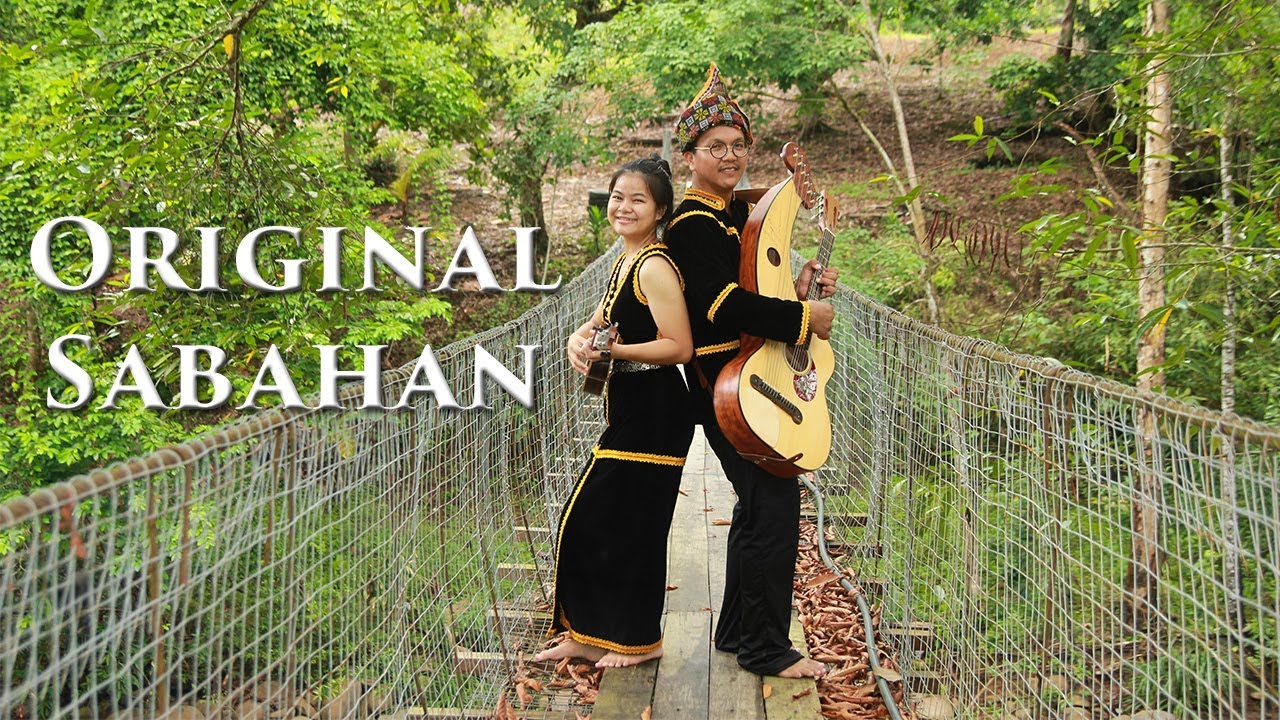 Original Sabahan (Atmosfera) Harp Guitar cover Babagon Penampang - YouTube