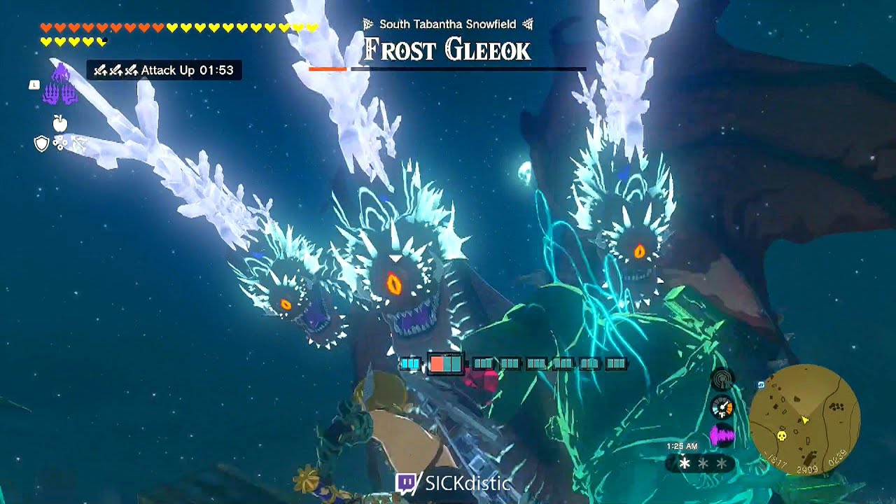 Defeat FROST GLEEOK - The Legend of Zelda Tears of the Kingdom - YouTube