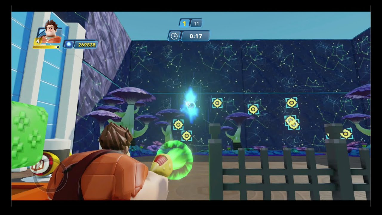 Disneyland #34 - Starcade Shooting Game - Disney Infinity 3.0 - YouTube