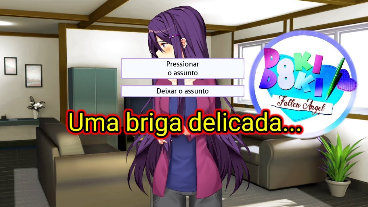 Nossa primeira briga... (DDLC Fallen Angel/ episódio 9) - YouTube