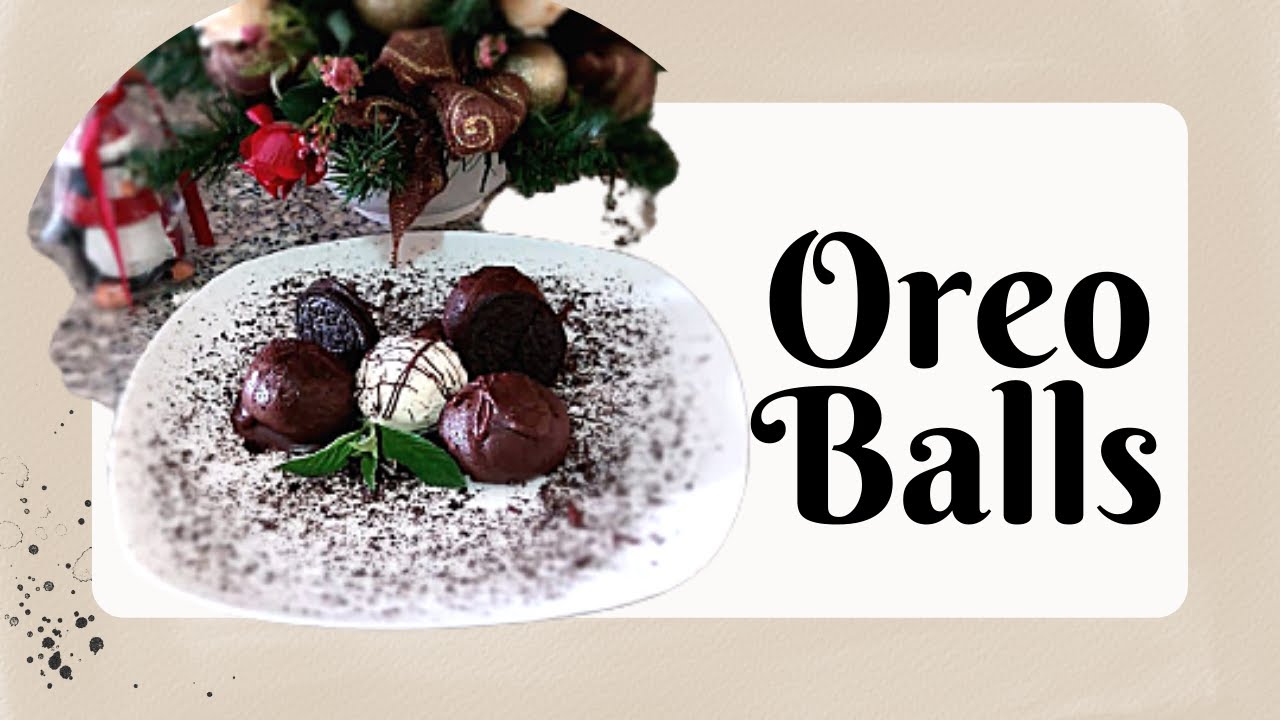 Oreo balls || Cooking with Nicole - YouTube