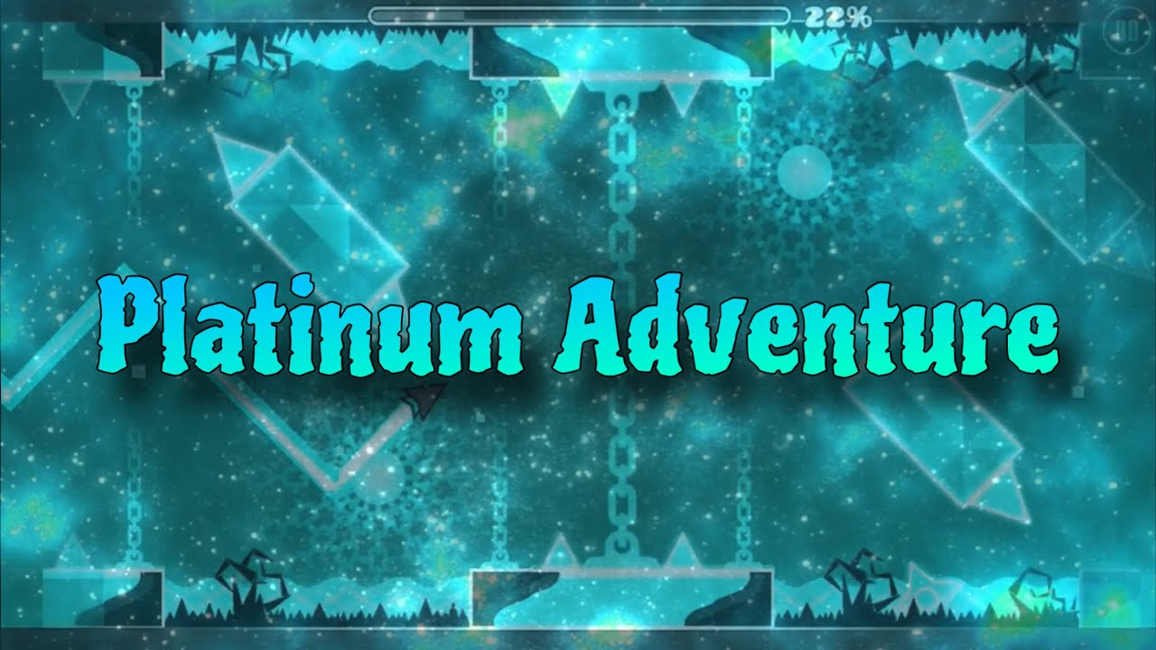 Platinum adventure 100% (easy demon) - YouTube