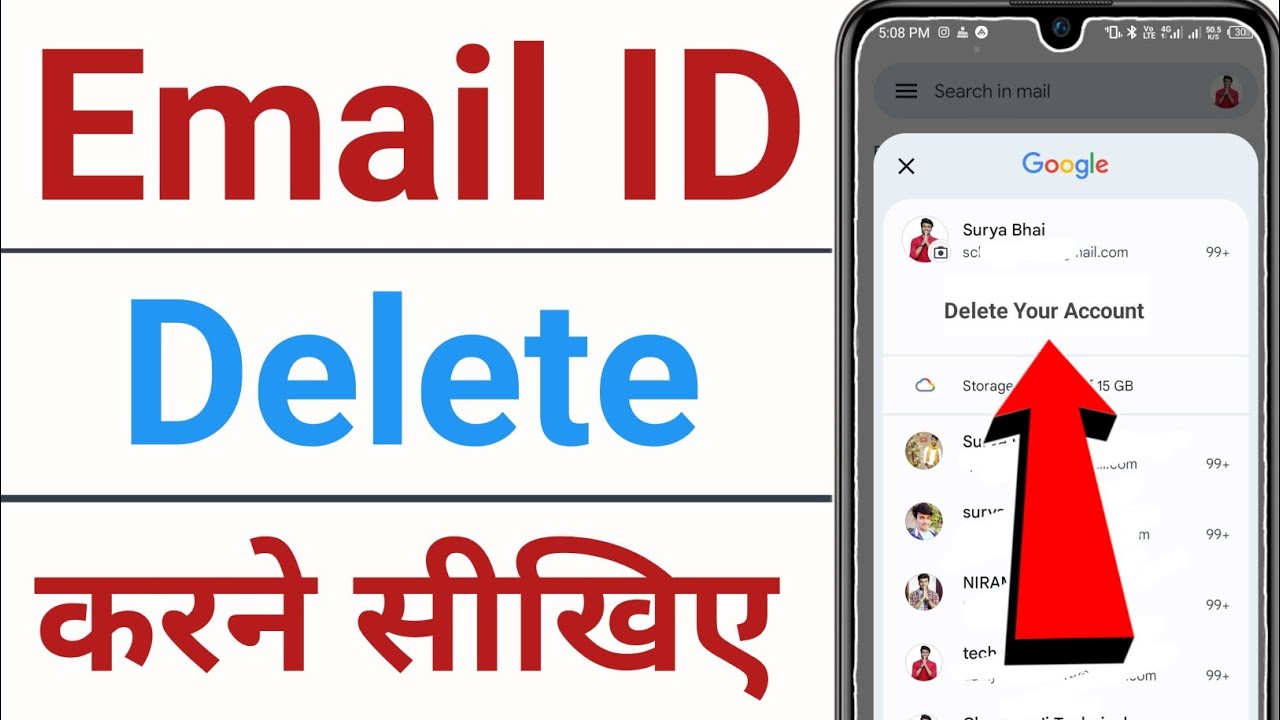 email id permanently delete kaise kare | how to delete email id | email ...