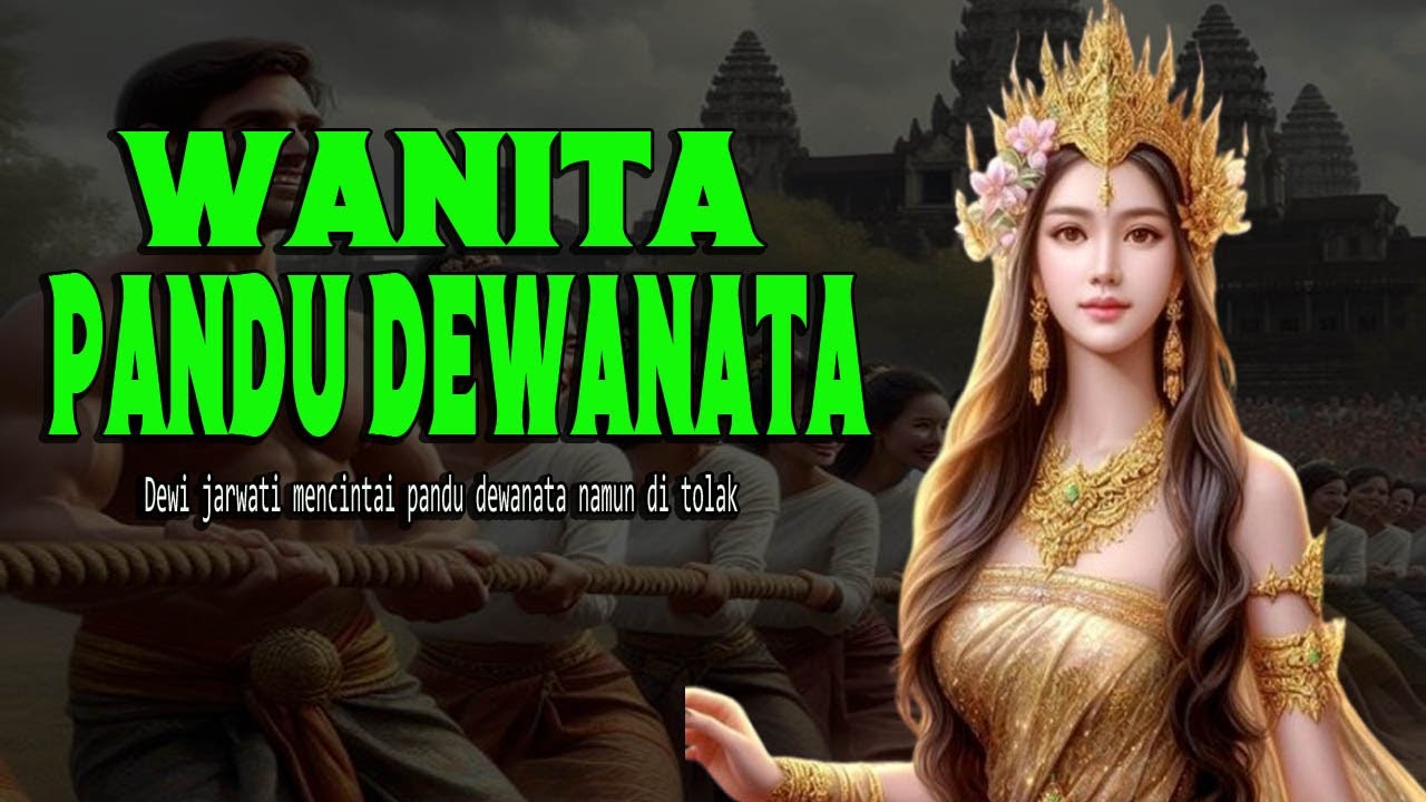 WANITA PANDU DEWANATA.raden pandu bertemu dewi jarwati saat perjalanan ...