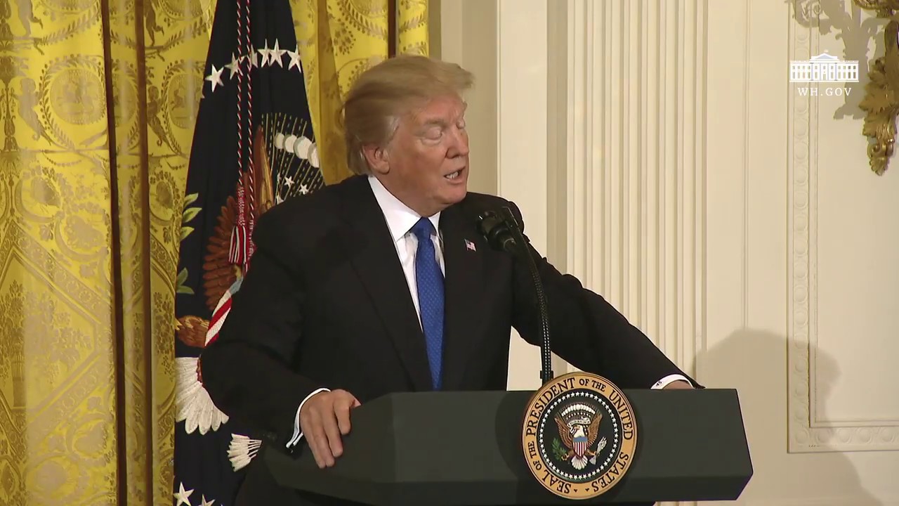 President Trump Participates in a Working Session with Mayors - YouTube