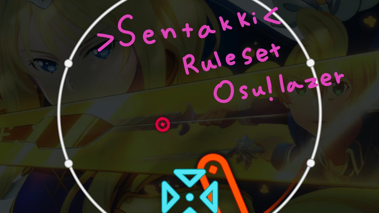 Osu!lazer : sentakki ruleset | Selfrontier - YouTube