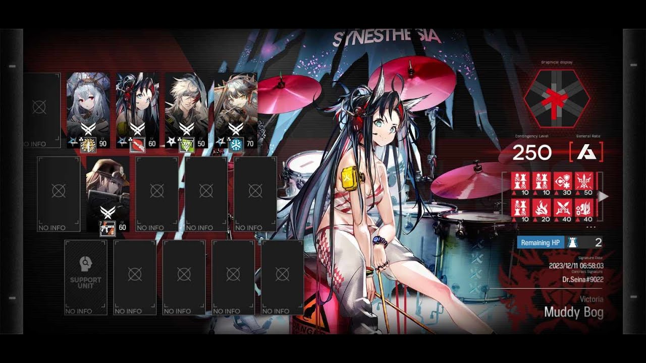 [Arknights]『Muddy Bog』250 Points - Semi-AFK 5 Operators - YouTube